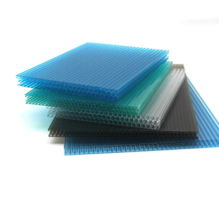 0.1-6m Length Polycarbonate Hollow Sheet With Long Service Life Class ...